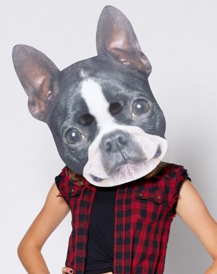 Big Head Foam Dog Half Mask - Spencer's