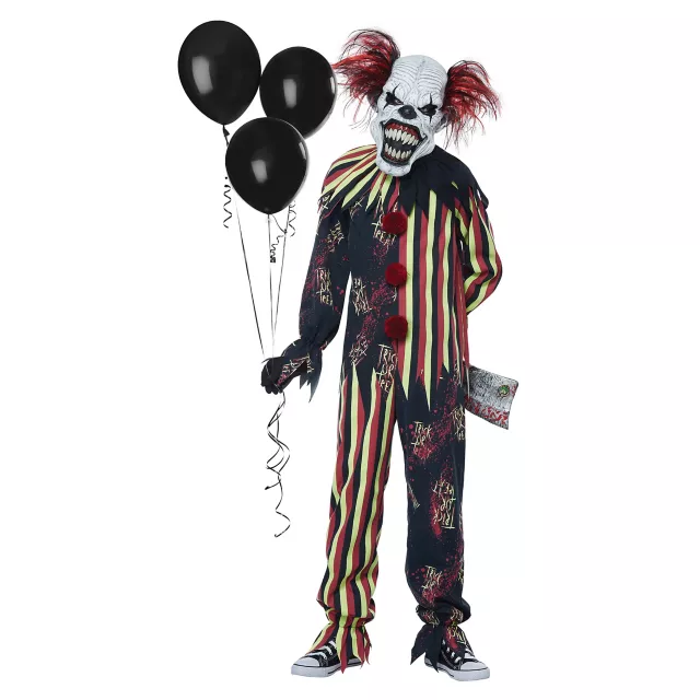 Kids Glow in the Dark Clown Costume Spencer s
