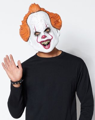 Pennywise the Clown Half Mask - It - Spencer's