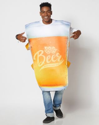 Oktoberfest Adult Pint Glass Beer Costume - Spencer's