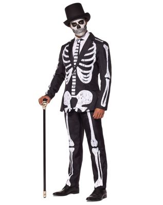 Adult Skeleton Suit - Spencer's