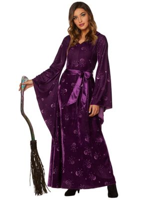 Adult Velvet Celestial Robe - Spencer's