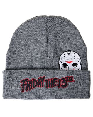 Jason Voorhees Beanie Hat - Friday the 13th - Spencer's
