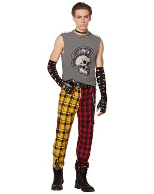 Adult Punk Rock Rebel Costume - Spencer's