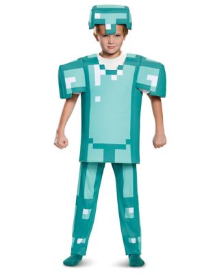 Kids Armor Deluxe Costume - Minecraft - Spencer's
