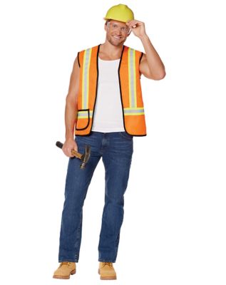 Construction Worker Costume Kit - Spencer's