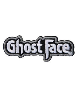 Ghost Face Patch and Pin Set - Spencer's