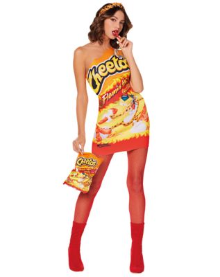 Adult Flamin' Hot Cheetos Dress Costume - Spencer's