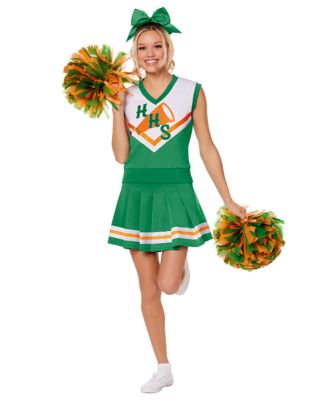 Adult Hawkins High School Cheer Uniform Costume - Stranger Things ...