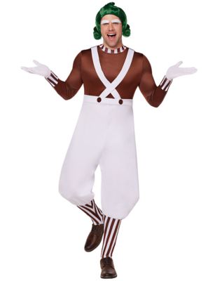 Adult Oompa Loompa Costume - Willy Wonka and the Chocolate Factory ...