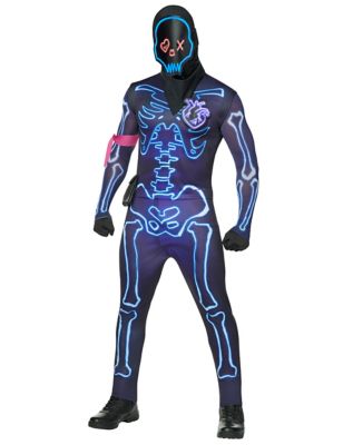 Adult Light-Up Fortnite Party Trooper Costume - Spencer's