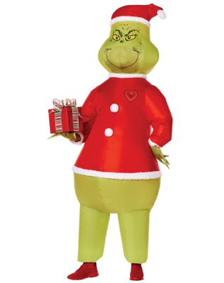 Adult The Grinch Inflatable Costume - Dr. Seuss - Spencer's