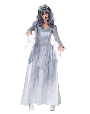 Adult Zombie Bride Costume - Spencer's