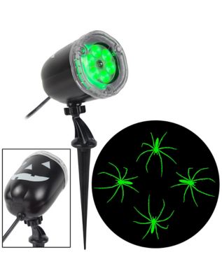 LED Spooky Spider Projection Spotlight - Spencer's