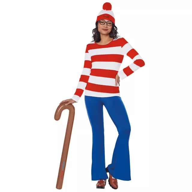 Adult Wenda Costume Kit - Where's Waldo? - Spencer's