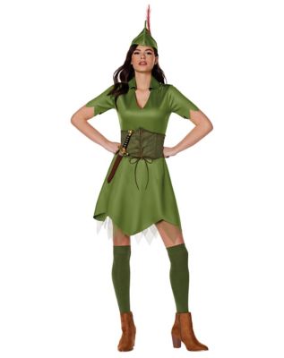 Adult Peter Pan Dress Costume - Disney - Spencer's