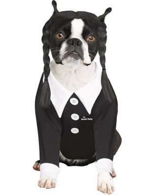 Wednesday Addams Pet Costume - The Addams Family - Spencer's