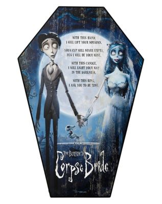 Corpse Bride Coffin Sign - 14 Inch. - Spencer's