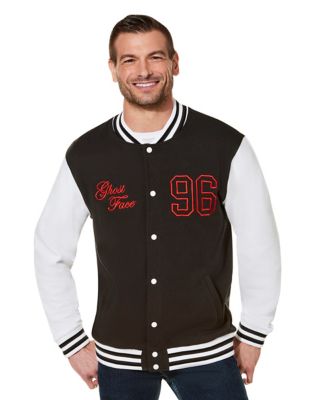 Adult Ghost Face Varsity Jacket - Spencer's