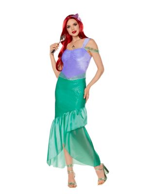 Adult Ariel Dress Costume - Disney Princess - Spencer's