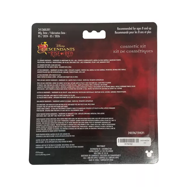 Red Makeup Kit - Descendants: The Rise of Red - Spencer's