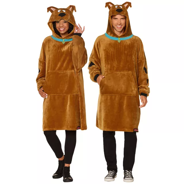 Adult Scooby-Doo Snugarumi Hooded Shirt Costume - Spencer's