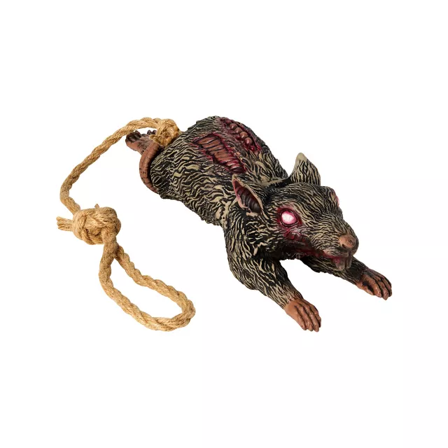 Hanging Zombie Rat Static Prop - Spencer's