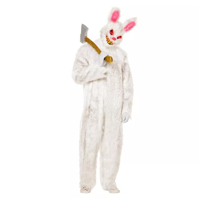 Adult LED Wire Evil Bunny Costume - Spencer's