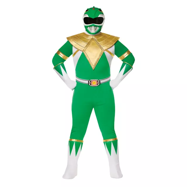 Adult Green Power Ranger Costume - Mighty Morphin Power Rangers - Spencer's