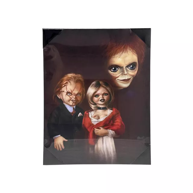 Chucky Family Canvas Sign - Spencer's