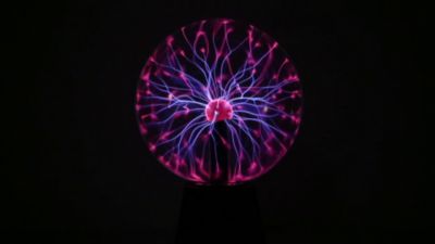 Sound Activated Plasma Light Ball - 8 Inch - Spencer's