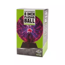 Sound Activated Plasma Light Ball - 8 Inch - Spencer's