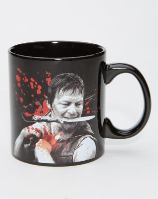 Daryl Knife Walking Dead Coffee Mug - 20 oz. - Spencer's