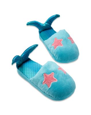 3D Tail Mermaid Slippers - Spencer's