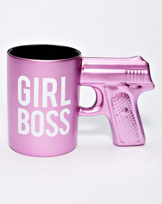 Gun Girl Boss Coffee Mug - 20 oz. - Spencer's