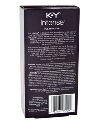 KY Intense Pleasure Gel - 0.34 oz. - Spencer's