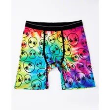 Alien Tie Dye Boxer Briefs - Spencer's