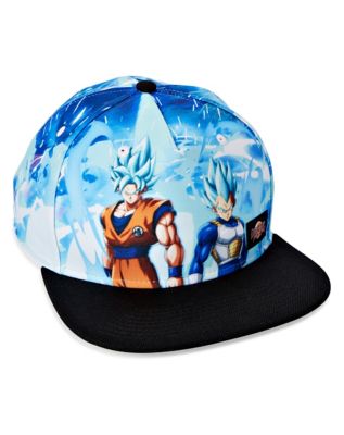 Blue FighterZ Snapback Hat - Dragon Ball Z - Spencer's