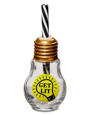 Light Bulb Get Lit Shot Glass - 1.5 oz. - Spencer's