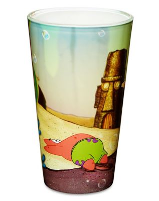 DoodleBob Pint Glass 16 oz. - SpongeBob SquarePants - Spencer's