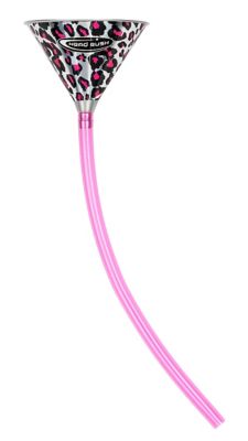 Pink Leopard Beer Bong - Spencer's