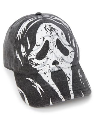 Distressed Ghostface Dad Hat - Spencer's