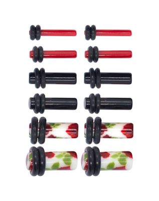 Multi-Pack Red and Black Plug Set – 14 Gauge – 4 Gauge - Spencer's