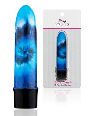Blue Crush 10 Function Waterproof Vibrator 5 Inch Sexology Spencers