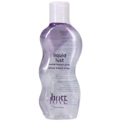 Liquid Lust Water-Based Glide 4 oz. - Hott Love - Spencer's