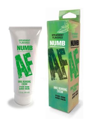Numb AF Mint Anal Numbing Cream - 1.5 oz. - Spencer's