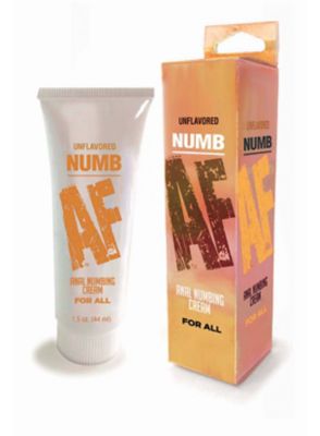 Numb AF Unflavored Anal Numbing Cream - 1.5 oz. - Spencer's