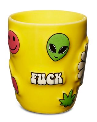 Smiley Face Icons Shot Glass - 2 oz. - Spencer's