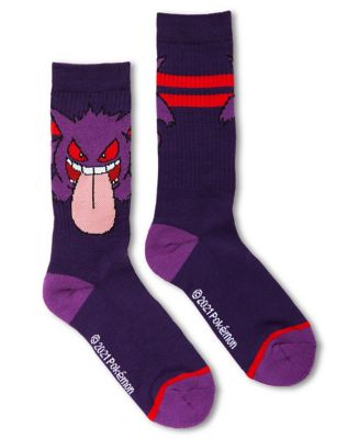 Gengar Athletic Crew Socks - Pokémon - Spencer's