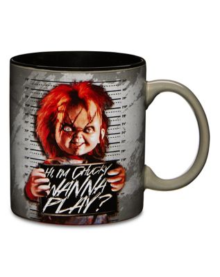 Wanna Play Chucky Coffee Mug - 20 oz. - Spencer's